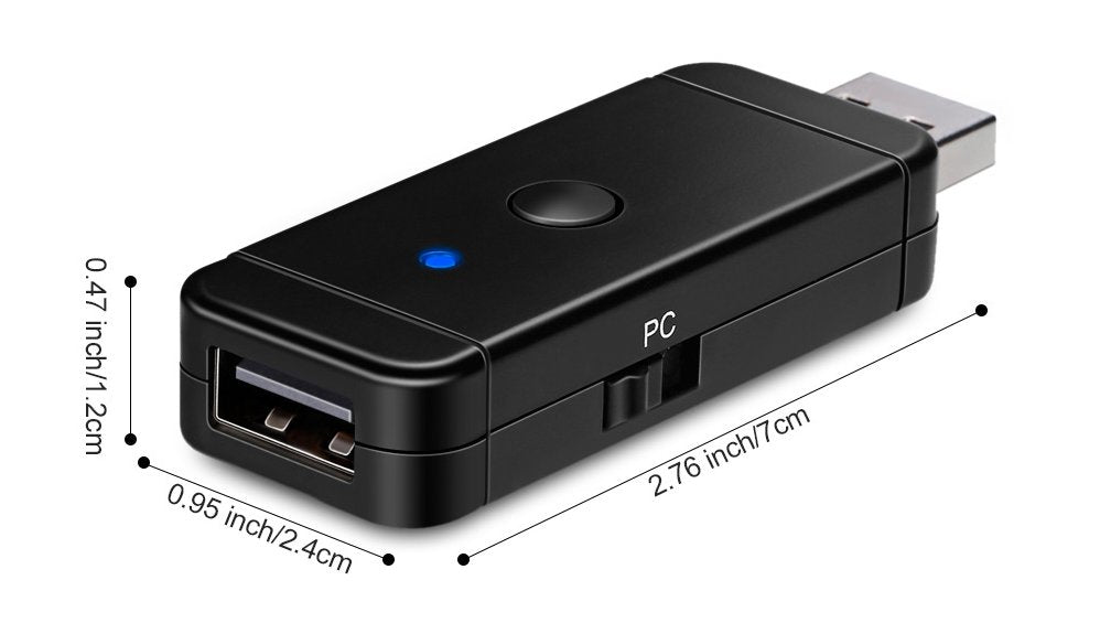 NEXILUX JYS USB Multi System Controller Adapter: PC, PS3 & Switch – Anthrox