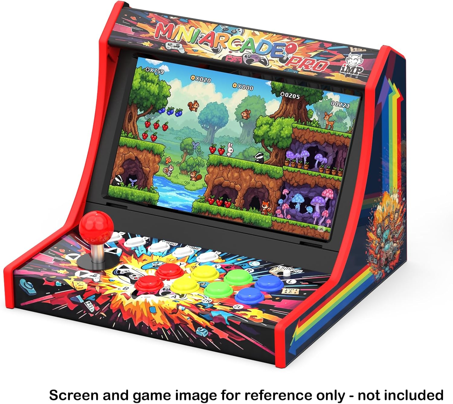Mini Arcade Pro - Retro Game Cabinet Compatible with Nintendo Switch ...